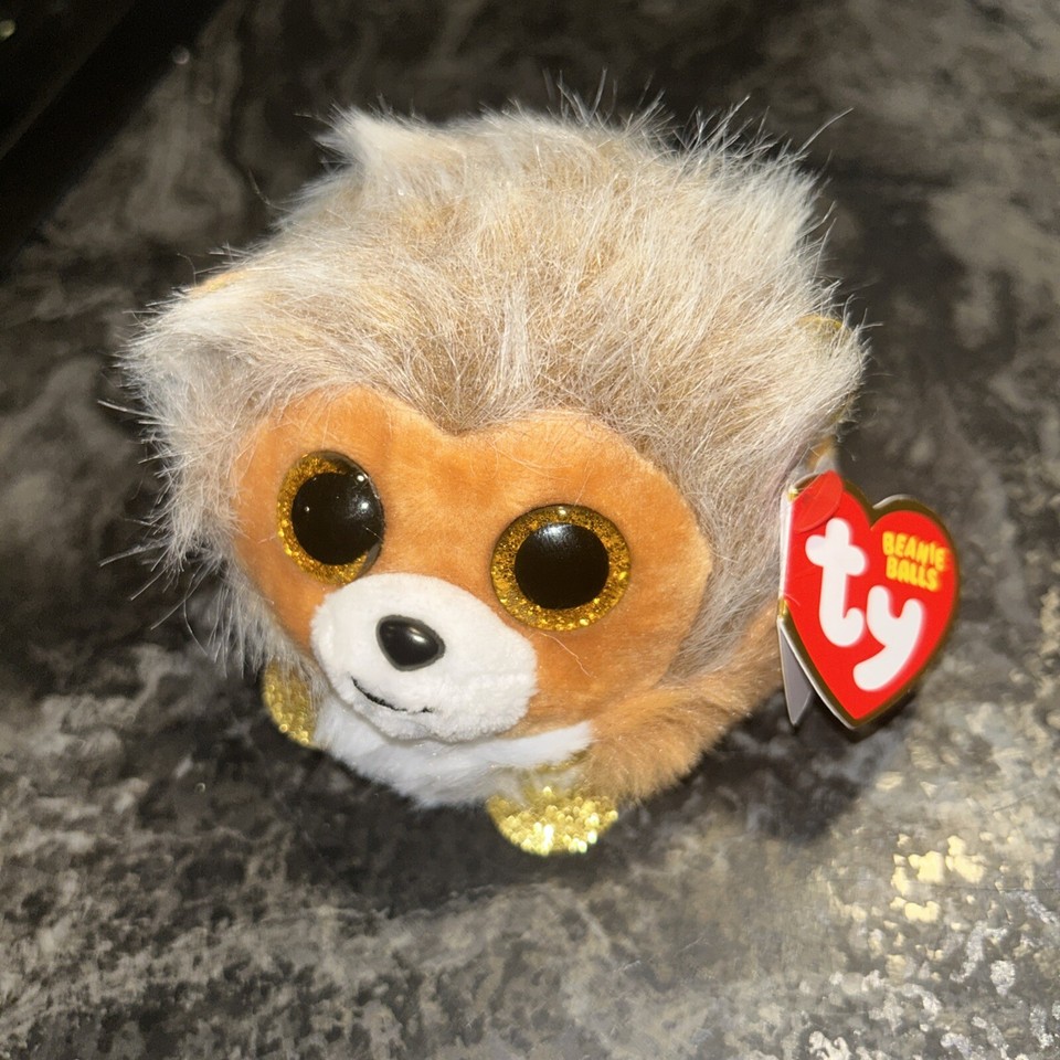 Ty Puffies Caesar Plush Lion Stuffed Animal 8421425013| eBay