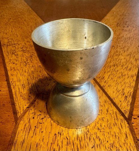 Vintage Royal Holland Pewter Half-Noggin Measuring Cup Eggs Jigger ...