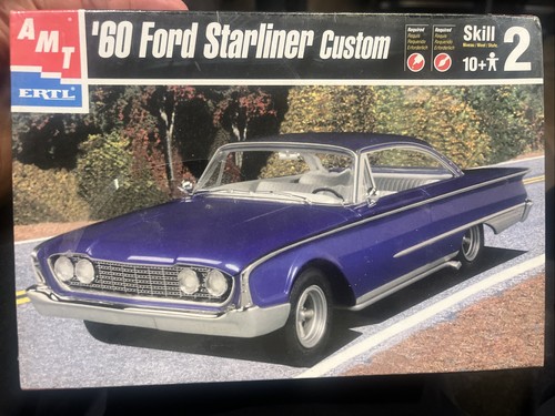AMT ERTL 60 Ford Starliner Custom Factory Sealed model kit AMT 1:25 New ...