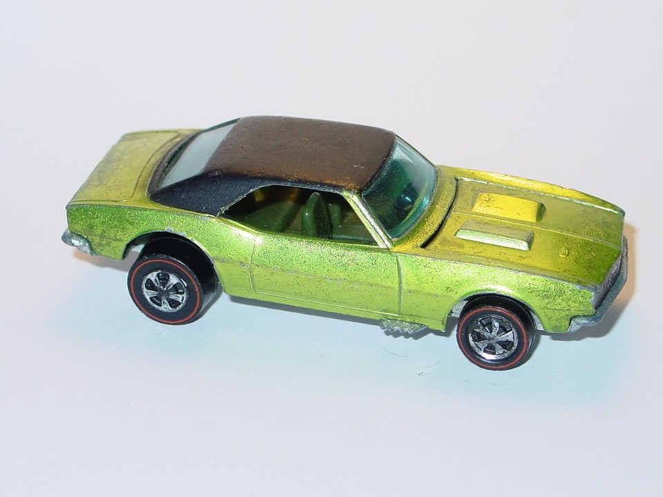 HOT WHEELS REDLINE HK CUSTOM CAMARO -Antifreeze Spectraflame, -NICE! | eBay