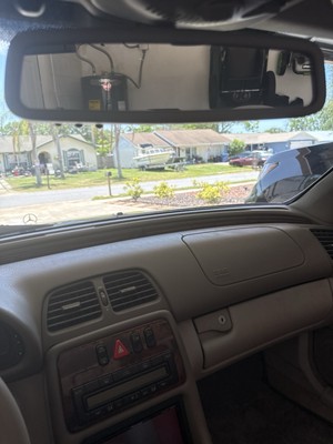 1999-2003 Mercedes-Benz W208 convertible CLK320 CLK430 CLK55 Rear View ...