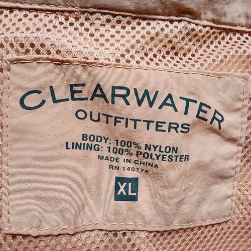 Clearwater Outfitters Fishing Button-up shirt Mens Size XL X-Large ...