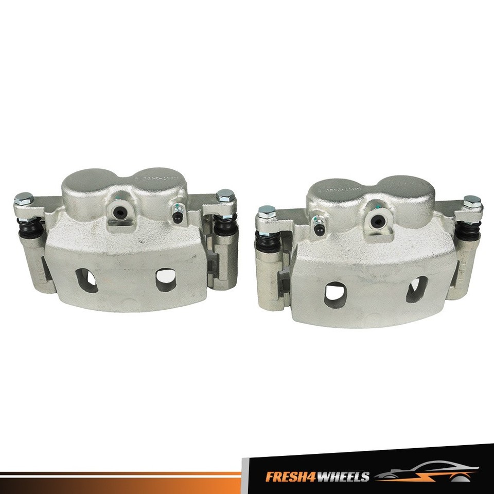 Pair Front Brake Calipers For Chevrolet Silverado 1500 08-18 GMC Yukon ...