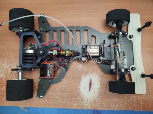 Vintage Team Associated RC10L chassis vintage Novak ESC, Futaba ...