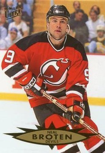 #87 Neal Broten - New Jersey Devils - 1995-96 Ultra Hockey | eBay