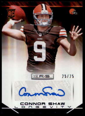 Connor Shaw/25 2014 Rookies and Stars Rookie Autographs Longevity ...