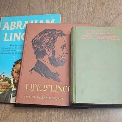 Abraham Lincoln Book Bundle (3 Books) | eBay