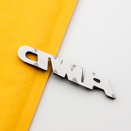 3Pcs Chrome Metal Small AWD Logo Off Road Emblem All Wheel Drive Badge ...