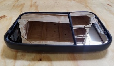 HMMWV HUMVEE HUMMER H1 BLACK DRIVER'S SIDE MIRROR HEAD M-998 12342127 ...