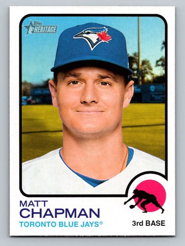 2022 Topps Heritage #659 Matt Chapman Toronto Blue Jays | eBay