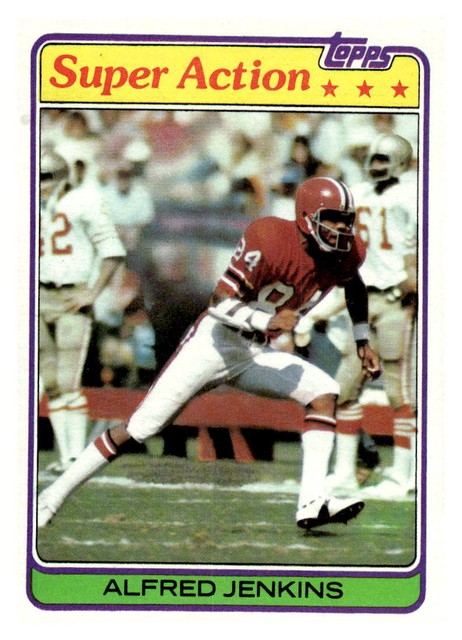 1981 Topps - #284 Alfred Jenkins for sale online | eBay