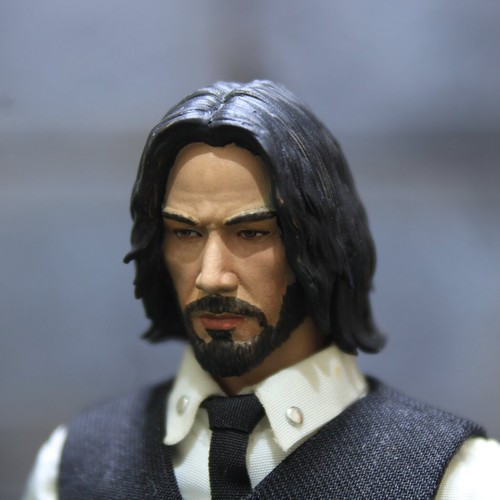 1/12 Custom John Wick Keanu Reeves Head Sculpt | eBay