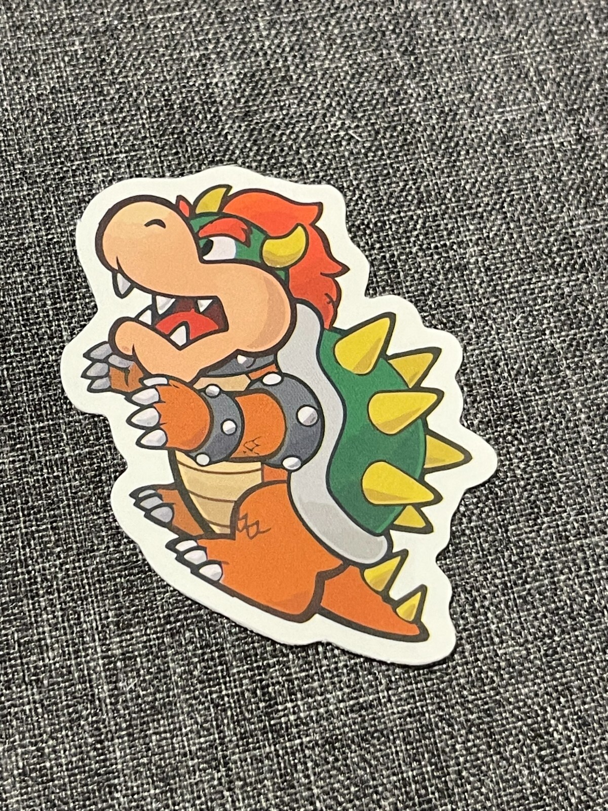 TV SHOW SMALL STICKER STICKERS Ninendo video game super mario Bowser ...