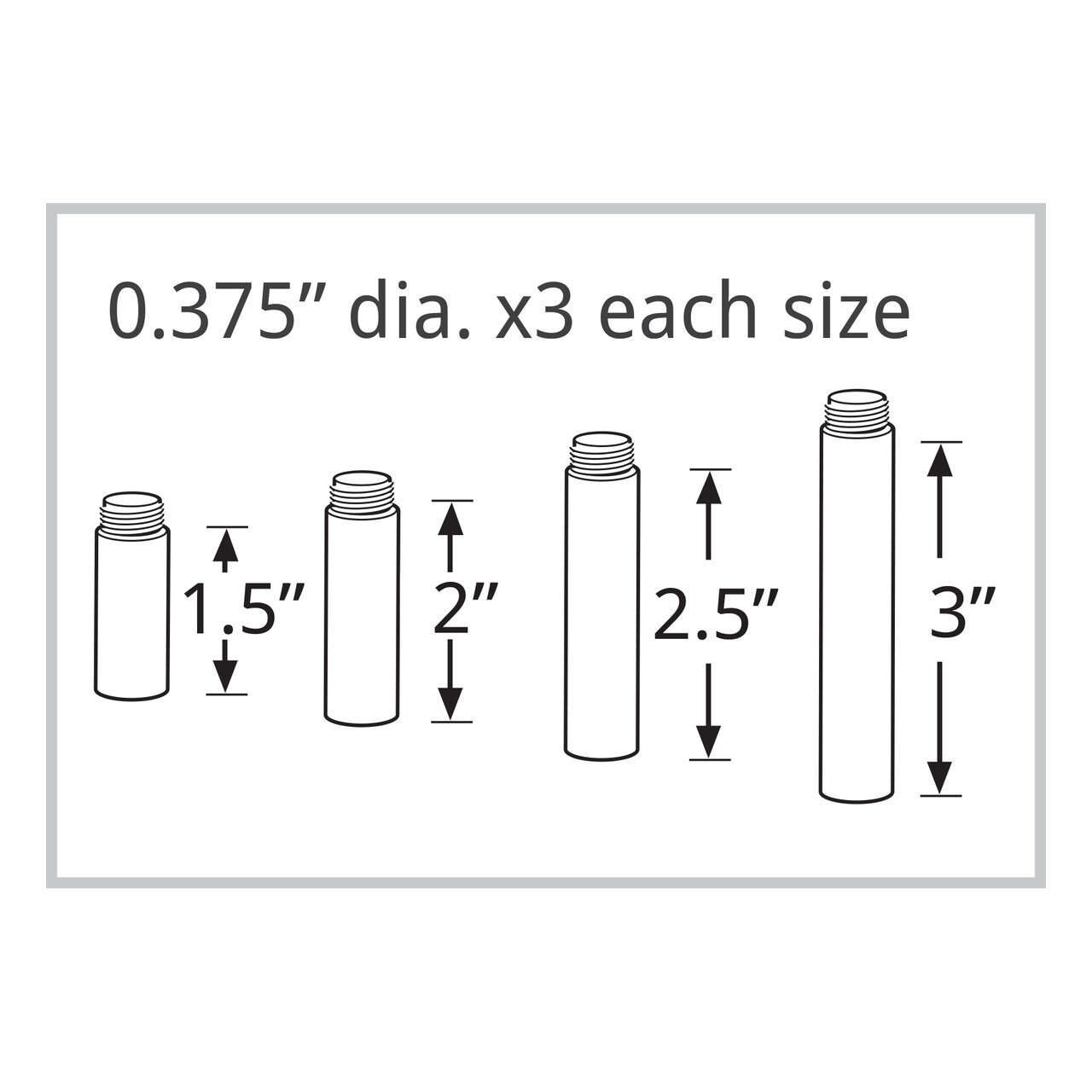 Azar Displays 4-Piece Acrylic Small Round Riser Set | eBay