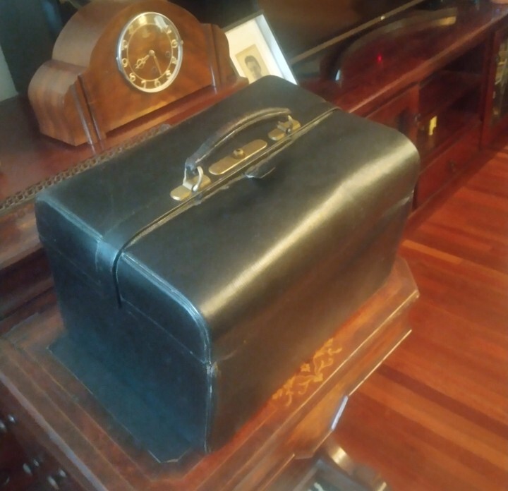 Vintage Leather Gentleman's Vanity Travel Case, Gladstone Bag type | eBay