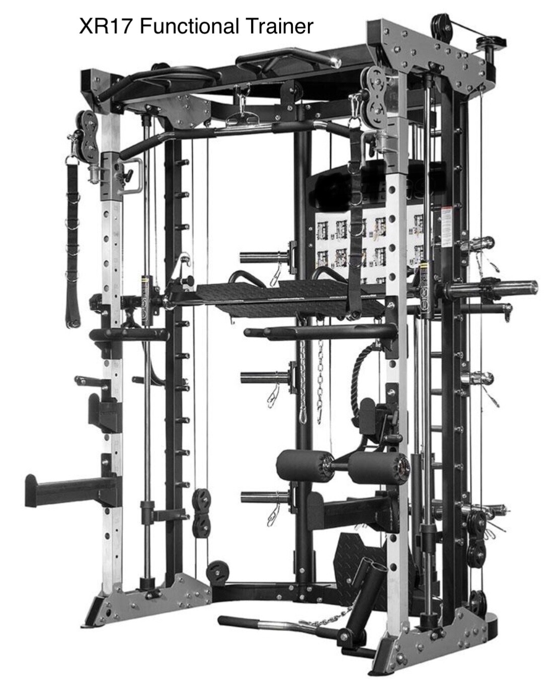 XR17 Smith Machine Cable crossover plate loaded machine | eBay