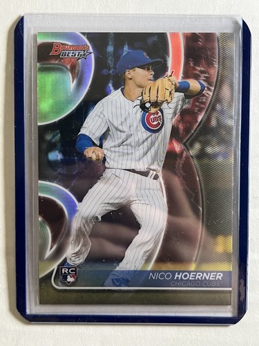 2020 Bowman's Best #46 Nico Hoerner Refractor RC Rookie Card Cubs | eBay