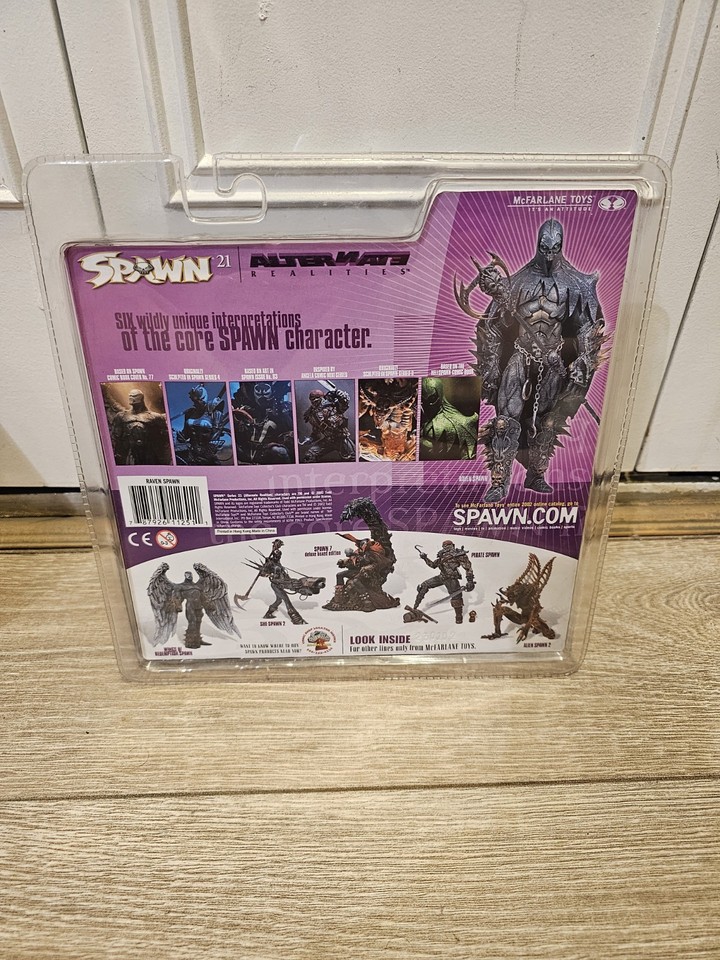 RAVEN SPAWN Action Figure Spawn Alternate Realities series 21 - 2002 Mcfarlane | eBay