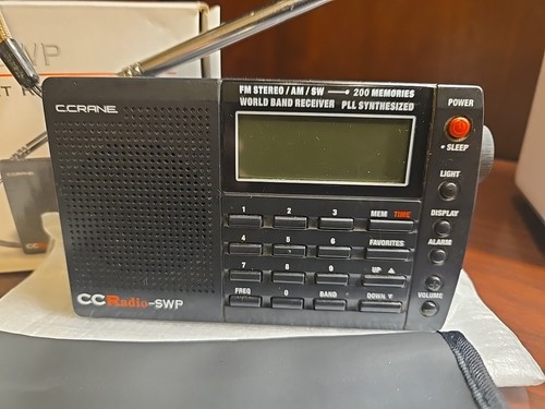 C. Crane CC Radio-SWP AM/FM/SW Shortwave Pocket Radio World Band ...