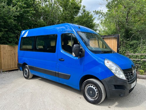 2015 RENAULT MASTER MM35 BUSINESS DCI 9 SEATER MINI BUS IDEAL CAMPER ...