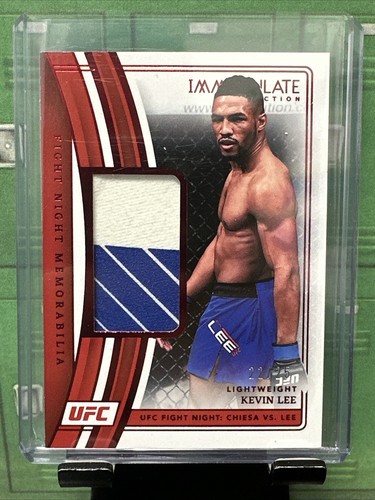 2023 Immaculate Collection UFC - Fighter Worn/Used Material - Kevin Lee ...