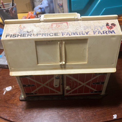 Vintage1967 Barn Fisher Price Little People Play Family Farm Barn 915 ...