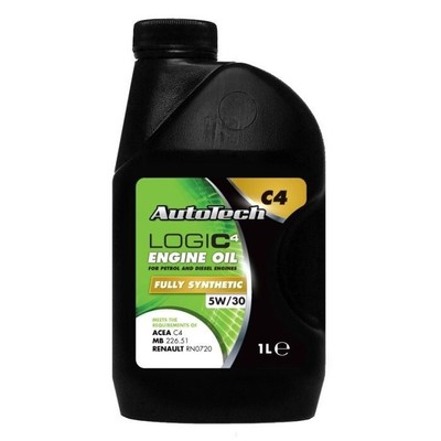 AutoTech LOGIC4 Fully Synthetic C4 Engine Oil For Petrol & Diesel - 1 ...