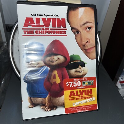 Alvin and the Chipmunks (DVD, Widescreen/Full Frame 2008) NEW sealed | eBay