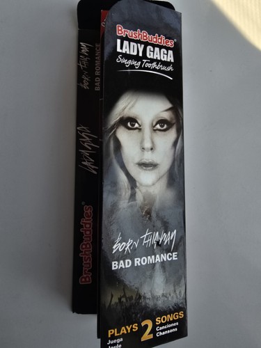 Lady Gaga Brush Buddies Singing Toothbrush New In Box Sealed Never ...