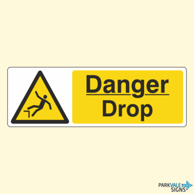 Danger Drop Signs | eBay UK