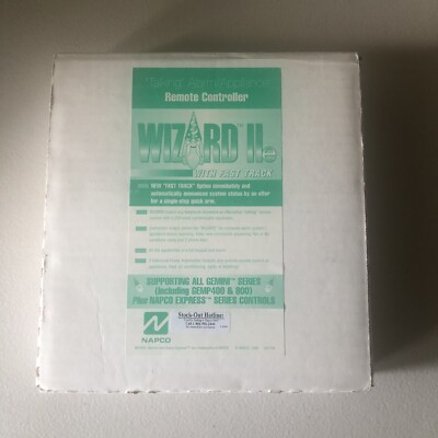 NAPCO WIZARD II e Remote Controller With Fast Track | eBay