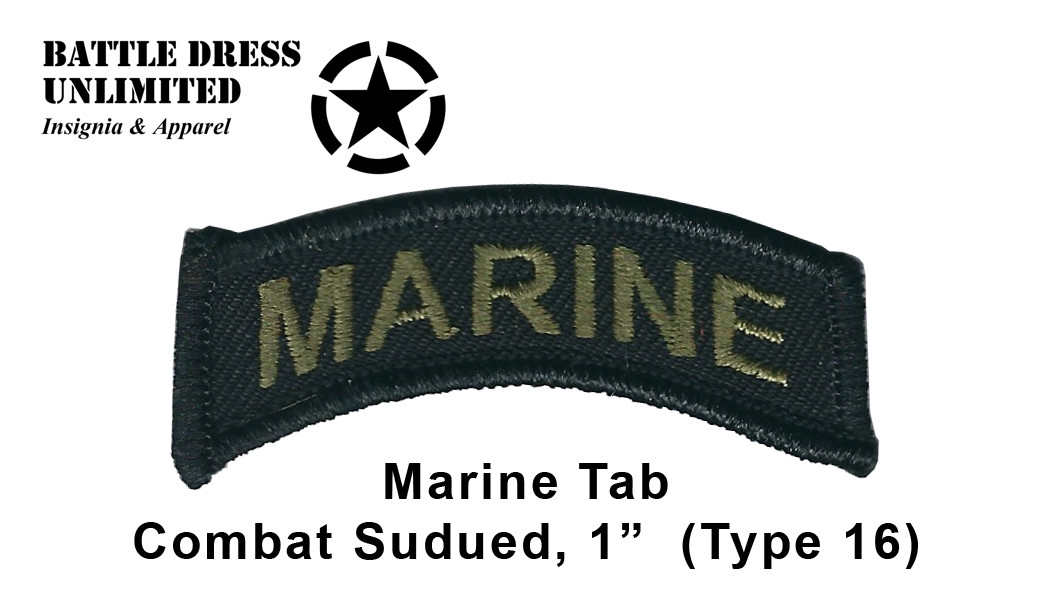 Patch: MARINE MCCU Tab, Combat/MCCU Subdued (USMC, Marines) | eBay