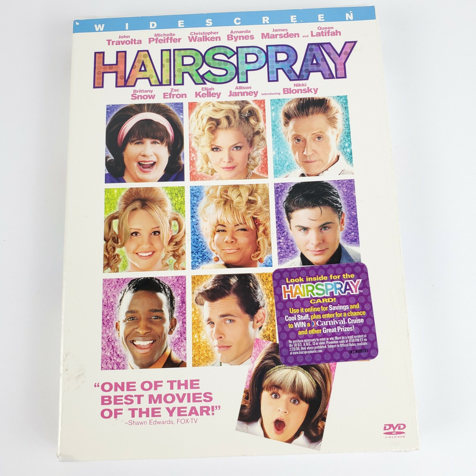 Hairspray (DVD, 2007, Widescreen), Nicole Blonsky, John Travolta, BRAND ...