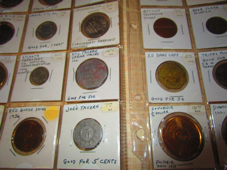 53 medals advertising tokens coins rare old lot | eBay