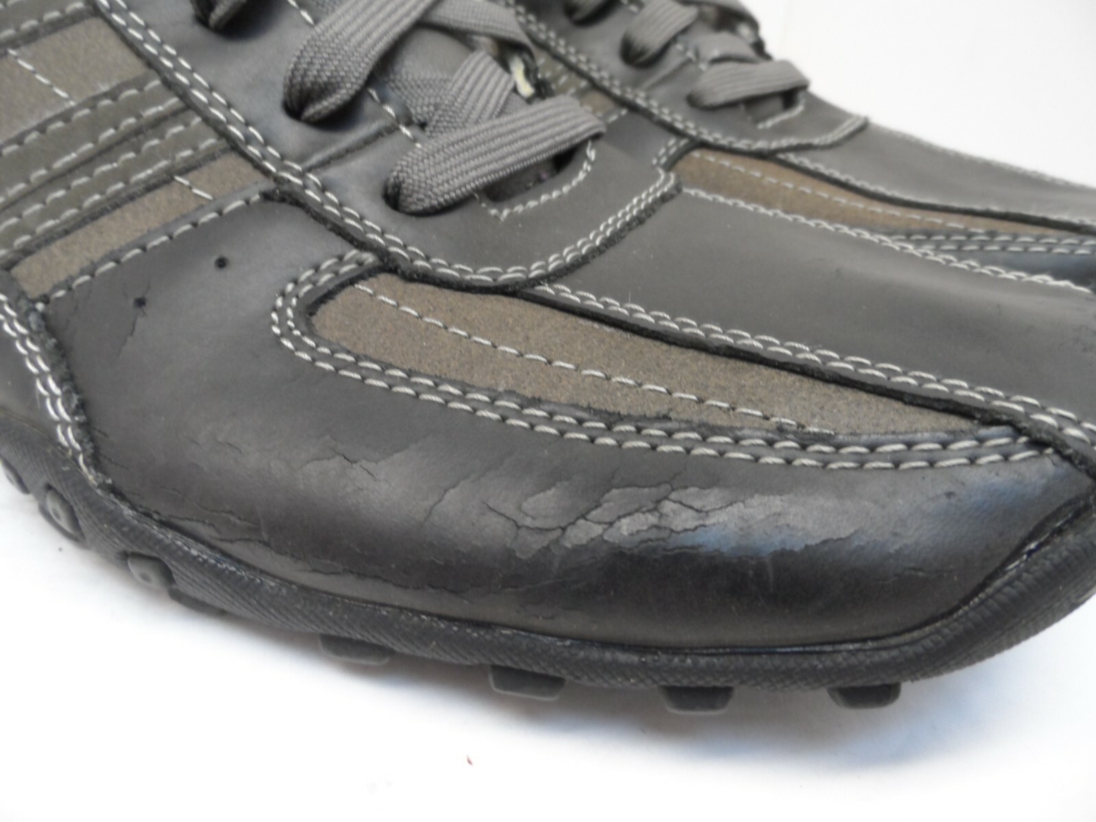 Skechers Men's Citywalk TROJO Leather 62889 Brown *Mismates* Size 11.5M ...