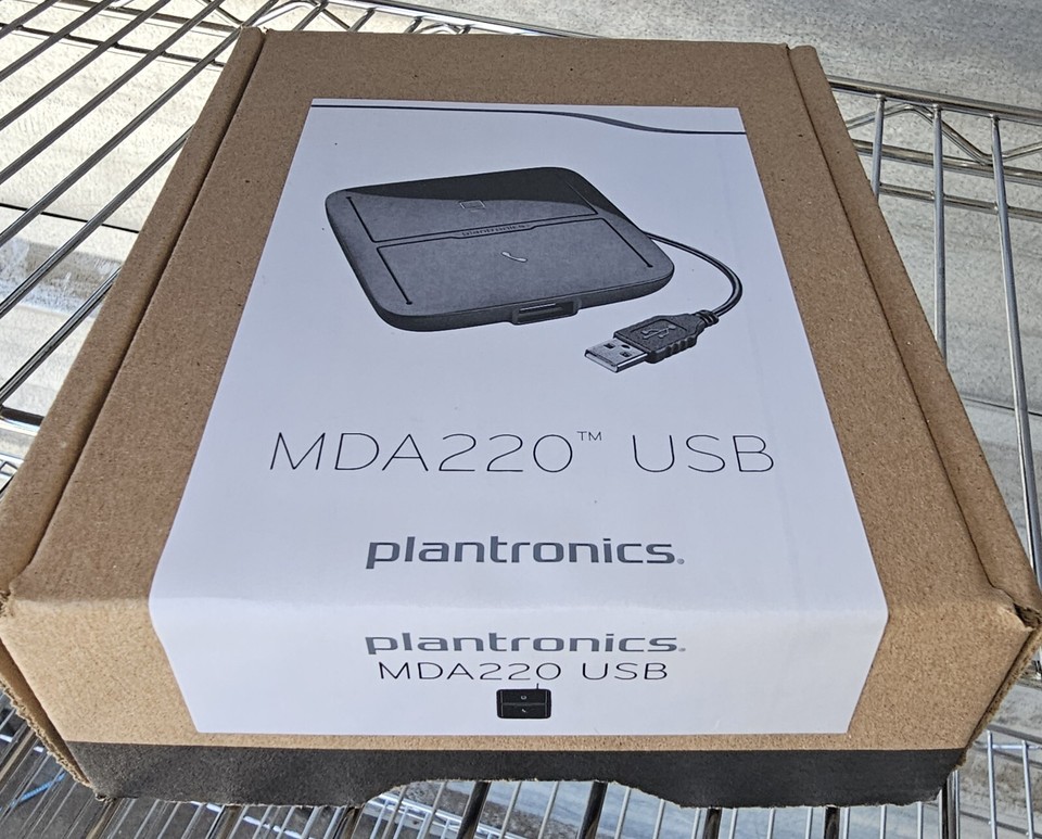 Plantronics MDA220 USB 207414-03 Headset Phone Switch New GENUINE-FREE ...