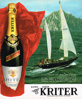 PUBLICITE ADVERTISING 114 1975 KRITER vin mousseux CAP HORN | eBay