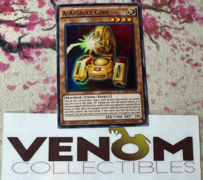 1x (M/NM) - A-Assault Core - SDKS-EN001 - Super Rare - 1st Edition ...