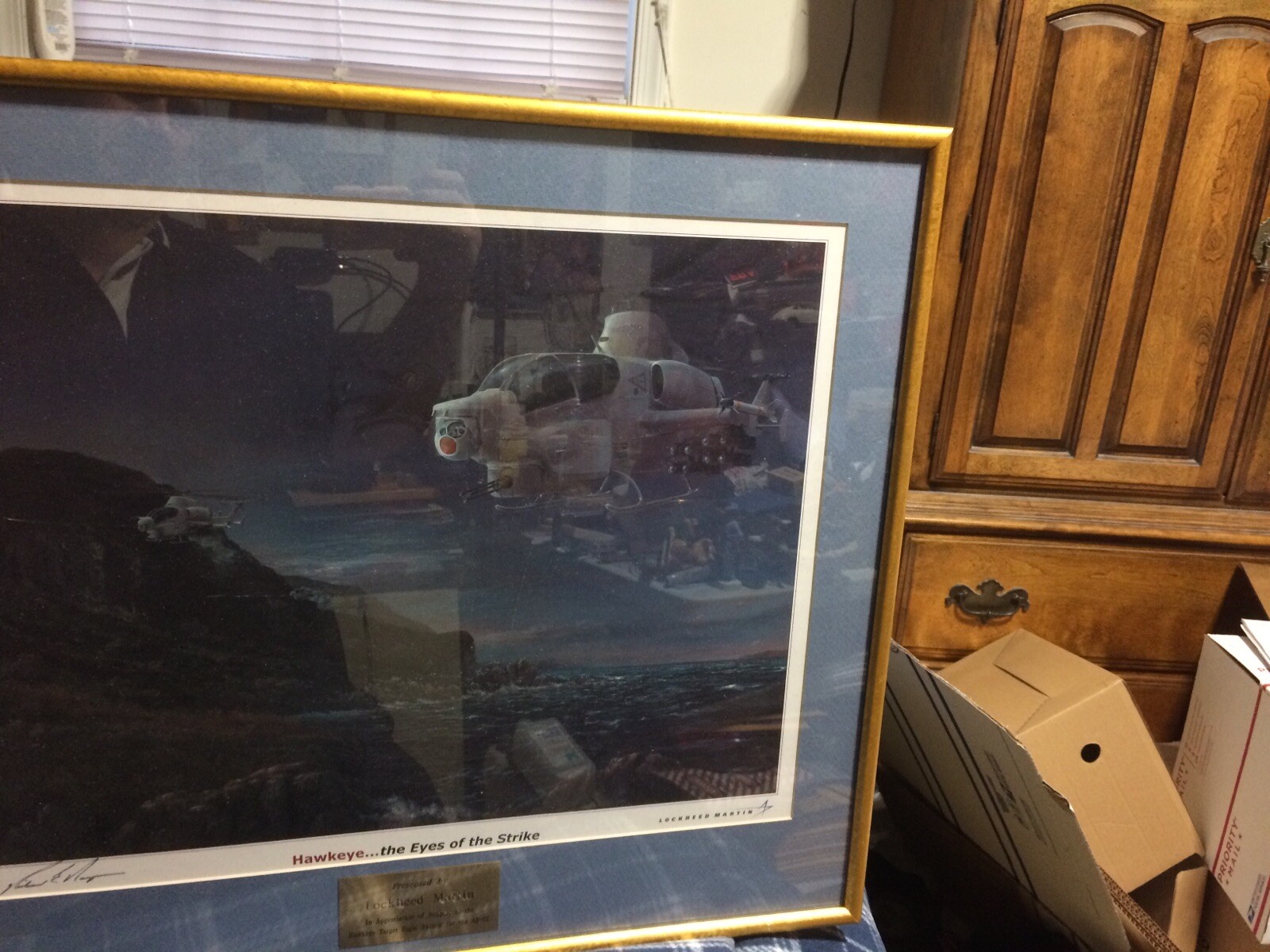 Lockheed Martin Lithograph. Signed In Ink By Artist Richard Thompson ...