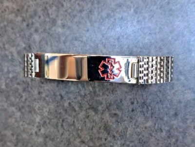 Personalizable Medical Alert Identification(ID) Stretch Bracelet ...