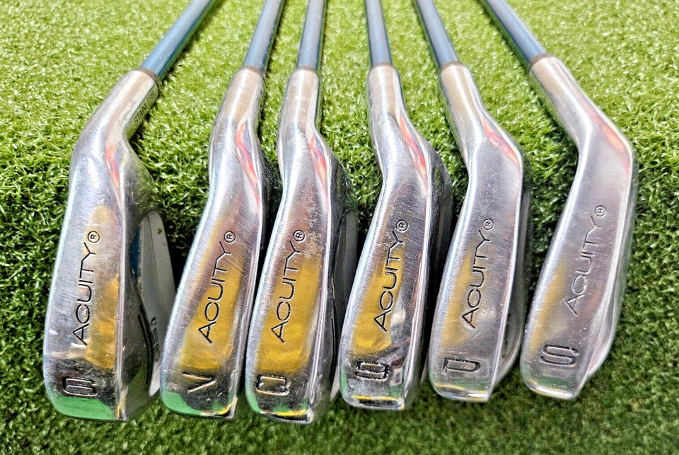 Acuity GS.1 Iron Set 6i-PW + SW / Ladies Graphite / NEW GRIPS / VGC ...