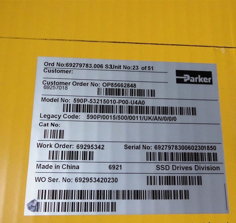 590P-53215010-P00-U4A0 inverter Parker Fast Via FedEx or DHL for sale ...