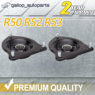 Pair Front Left + Right Strut Mounts for Mini Cooper S R50 R52 R53 ...