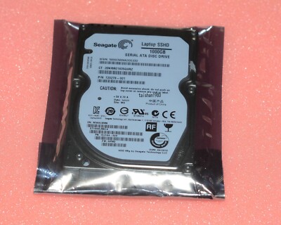 Seagate 1TB ST1000LM014 64MB 2.5" SATA SSD Laptop Solid State Hybrid ...