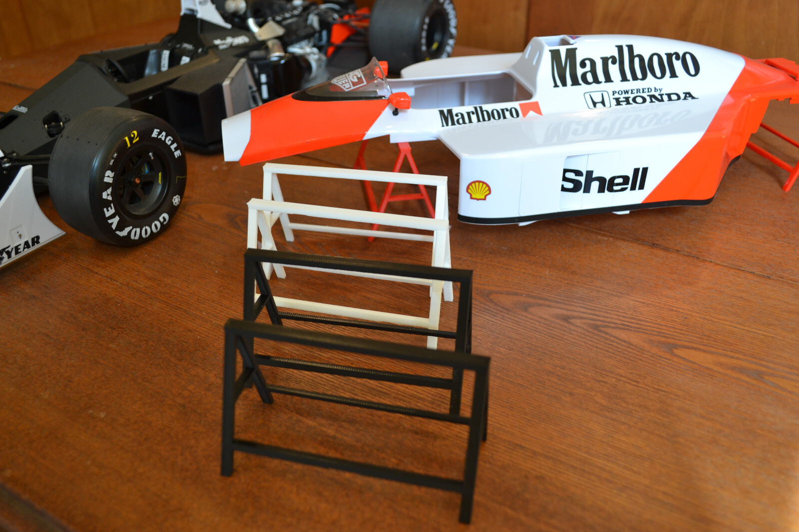 Deagostini 1/8 Scale F1 Bodywork Stands MP4/4 Others Formula 1 Kyosho ...