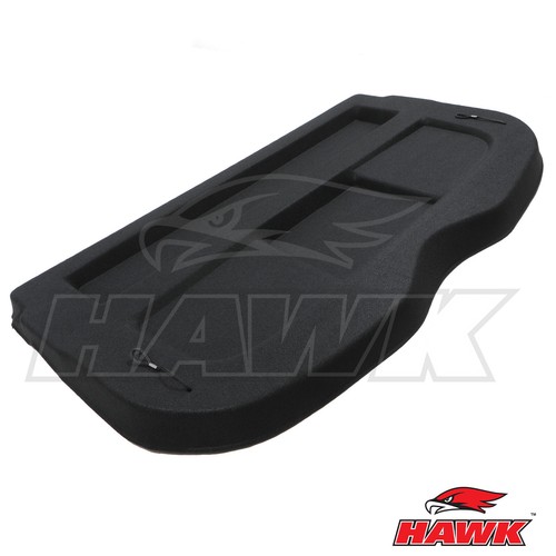 HAWK PARCEL SHELF BLACK REAR BOOT CARGO COVER FOR NISSAN QASHQAI J11 ...