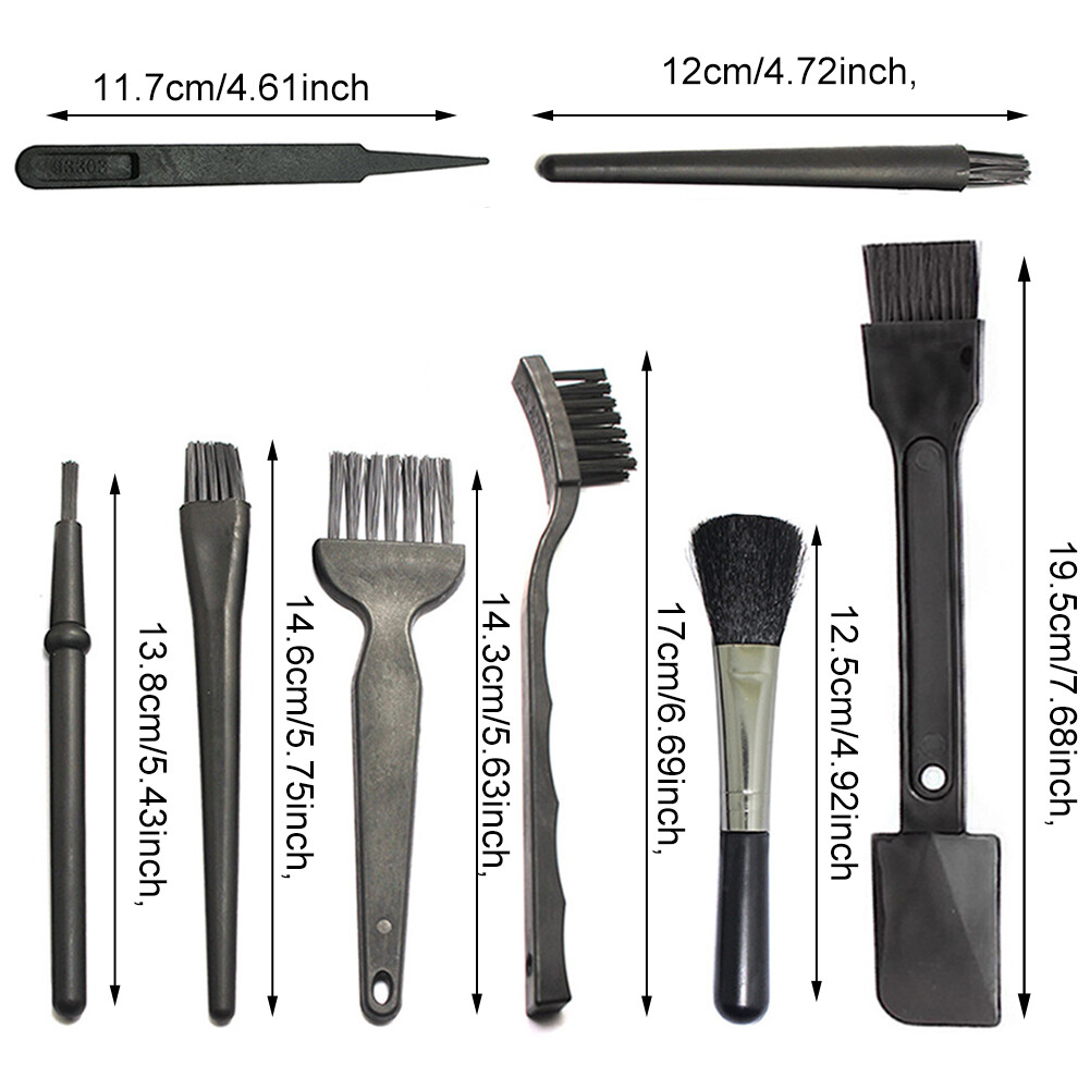 8pcs Keyboard Lightweight Portable Reusable Dust Cleaning Anti Static ...