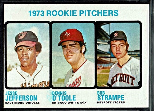 1973 TOPPS BASEBALL TIGERS ORIOLES ROOKIE PITCHERS CARD HIGH NUMBER ...