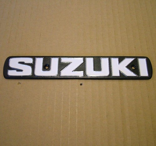 SUZUKI Tank Badge for T250 T350 T500 J 1972 also TM models New Metal ...