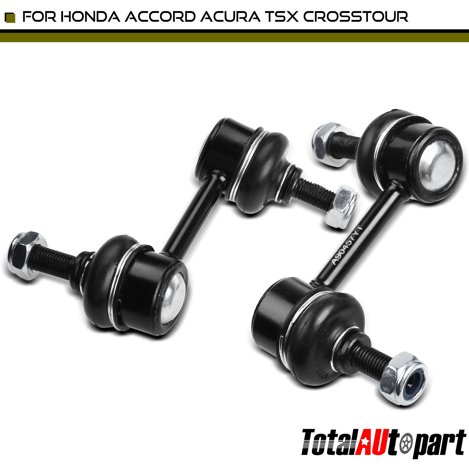 2x Suspension Stabilizer Bar Link for Honda Accord Crosstour Front Left ...